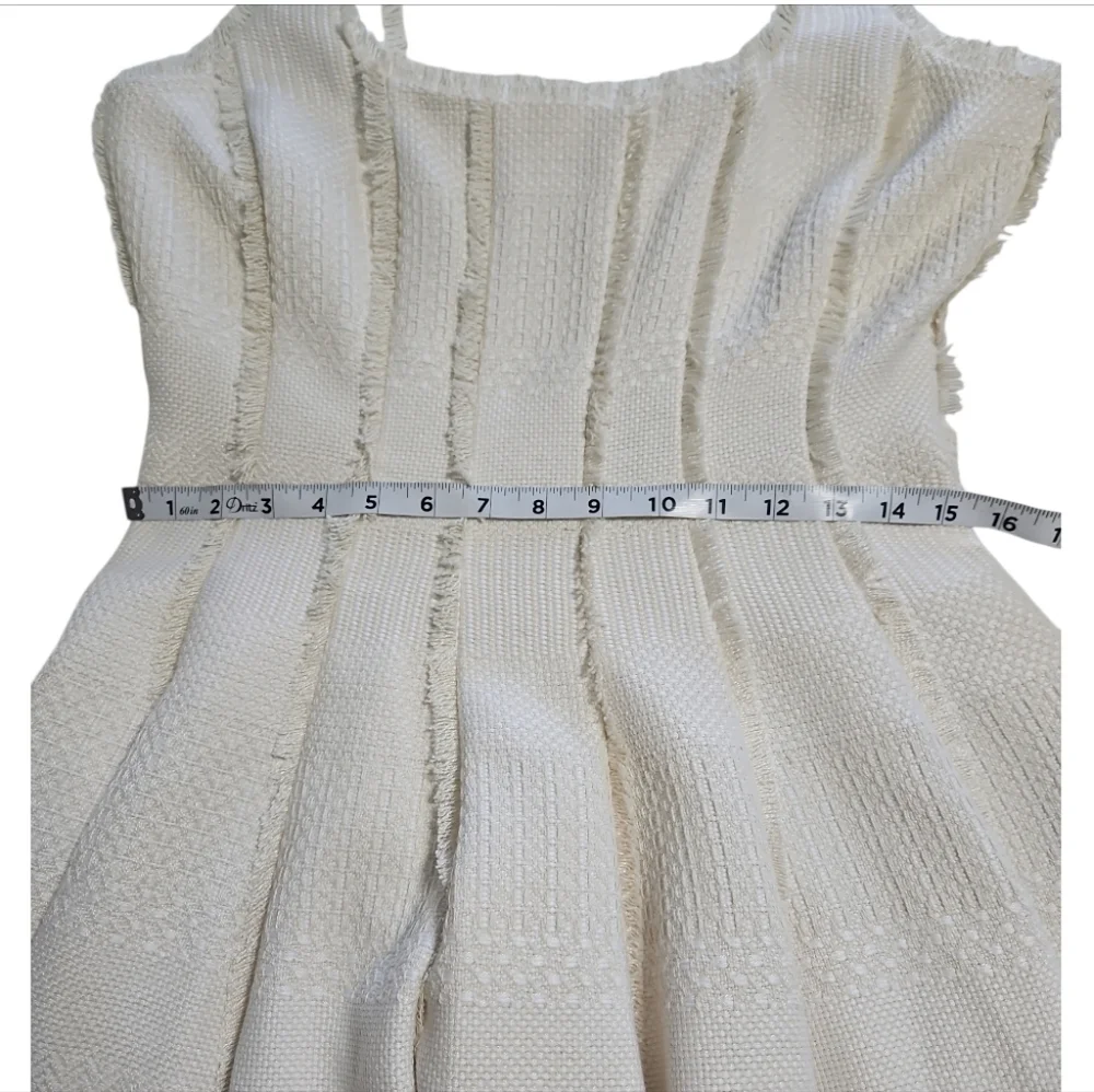 ANTONIO MELANI | Dresses | Antonio Melani Jemma Ivory Tweed Square Neck ...